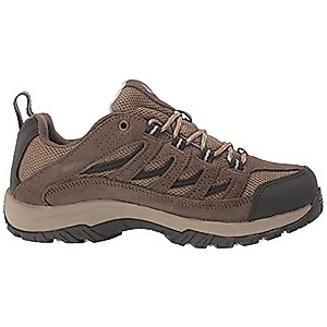 Columbia Womens Crestwood Waterproof Hiking Shoe, Brown, 8 US
