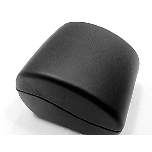 LILY TREACY PU Leather Earrings,Coin,Jewelry,Ring Box,Case, with LED Lighted up for Proposal,Engagement,Wedding,Gift (Black)