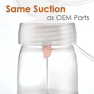 Maymom Duckbill Valves for Spectra. Designed for Spectra S1 Spectra S2 Spectra 9 Plus Spectra Dew 350 Not Original Spectra Pump Parts Spectra S2 Accessories Replace Spectra Valve (6 ct Orange)