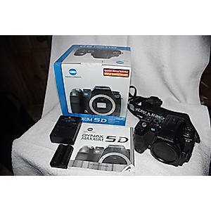 Konica Minolta Maxxum 5D 6.1MP Digital SLR Camera with Anti Shake (Body Only)