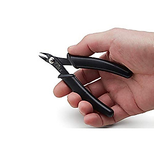 trueCABLE Precision Sharp Flush Cutter, 5” Side Cutting Pliers, Hardened Carbon Steel Tool, Durable Construction, Cut Wire Up To 16 AWG