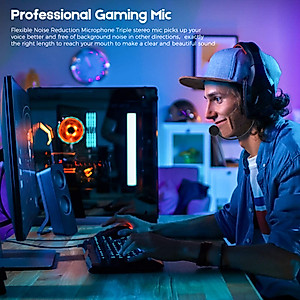 AKKE Cloud Alpha Pro Replacement Mic 2 PCS 3.5mm Detachable Game Microphone Boom Compatible Cloud Alpha S, Alpha PRO Gaming Headsets