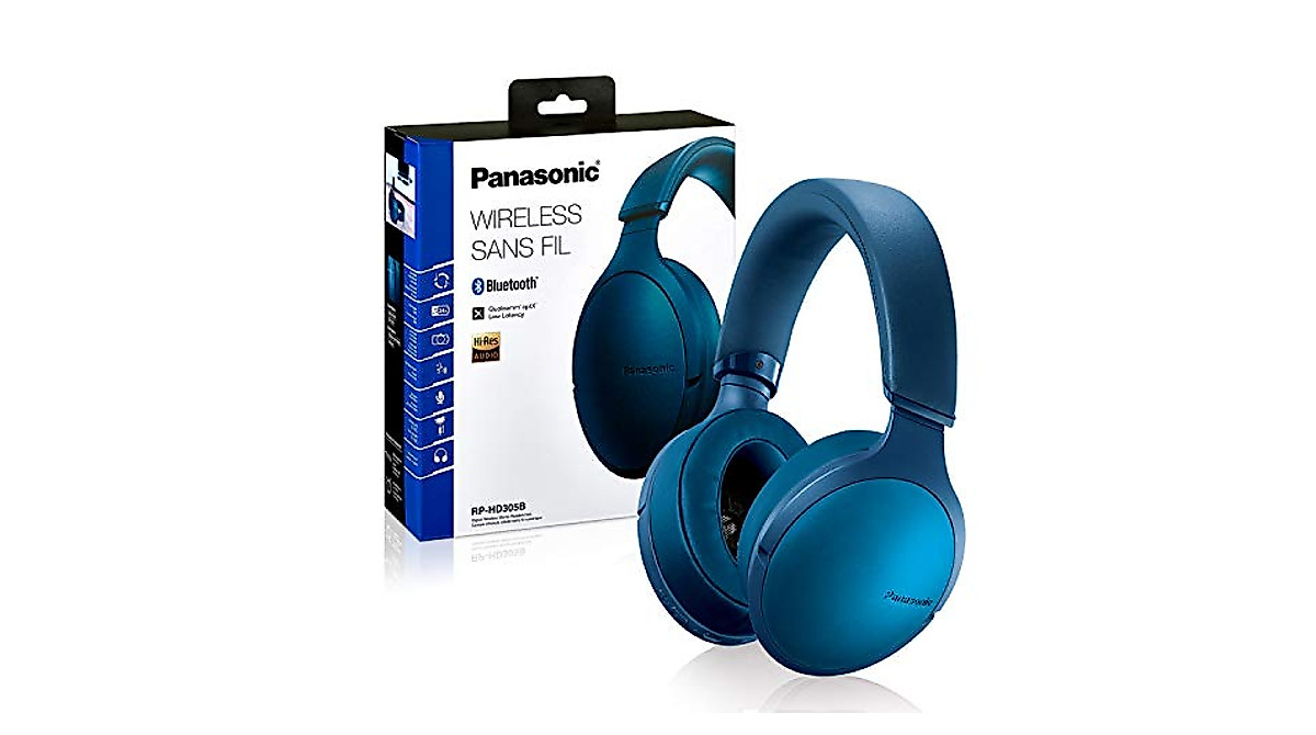 Panasonic Premium Hi-Res Wireless Headphones with 3D Ear Pads