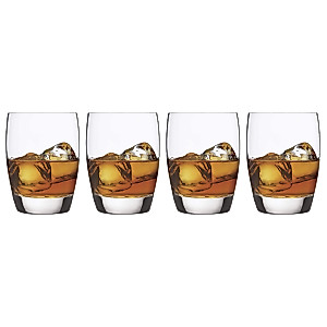 Luigi Bormioli Michelangelo Beverage Glasses, Set of 8 | Clear Glass Drinkware