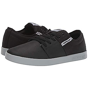 Supra Men's Low-top, Black Black Tuf Lt Grey 057, 8.5