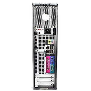 DELL Desktop Computer Package with WiFi, Dual Core 2.0GHz, 80GB, 2GB, Windows 10 Professional, DELL 17in Monitor (Renewed)']