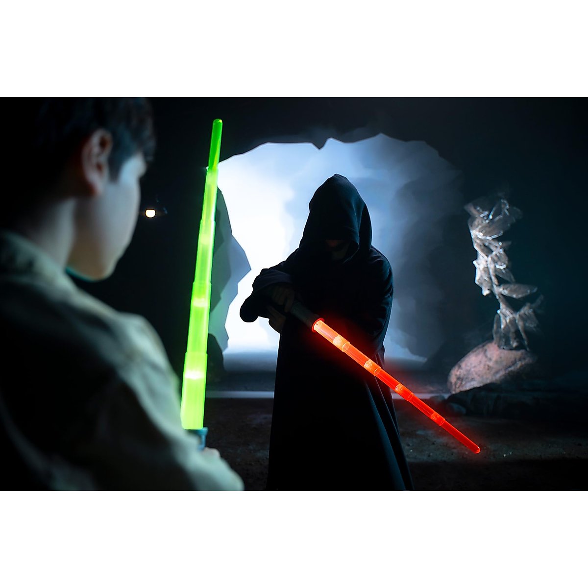 Goliath Power Saber Energy Blade Green First Ever Automatic Saber Auto Extending & Retracting Saber Extends 35" (90cm) Motion Based SFX Ages 6 and up