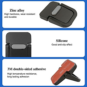 YuCool 2pcs Mini Laptop Stand, Keyboard Riser Stand,for Desk Portable Laptop Stand Compatible