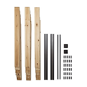 Outdoor Essentials Haven 4 ft. x 4 ft. Cedar Compost Bin Expansion Kit