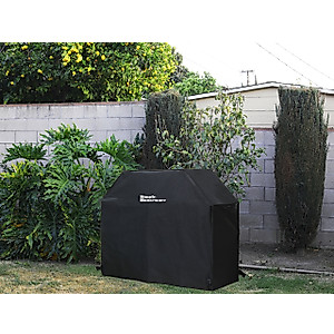 Simple Houseware 58-inch Waterproof Heavy Duty Gas BBQ Grill Cover, Weather-Resistant Polyester