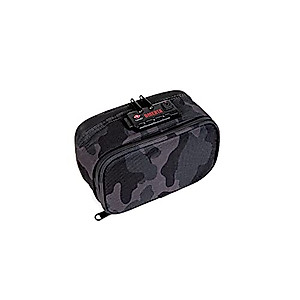 DIME BAGS Omerta Goodfella with Lock | Carbon Filter Locking Padded Pod | Activated Carbon Technology and TSA-Approved Combination Lock (7 inch, Camo)