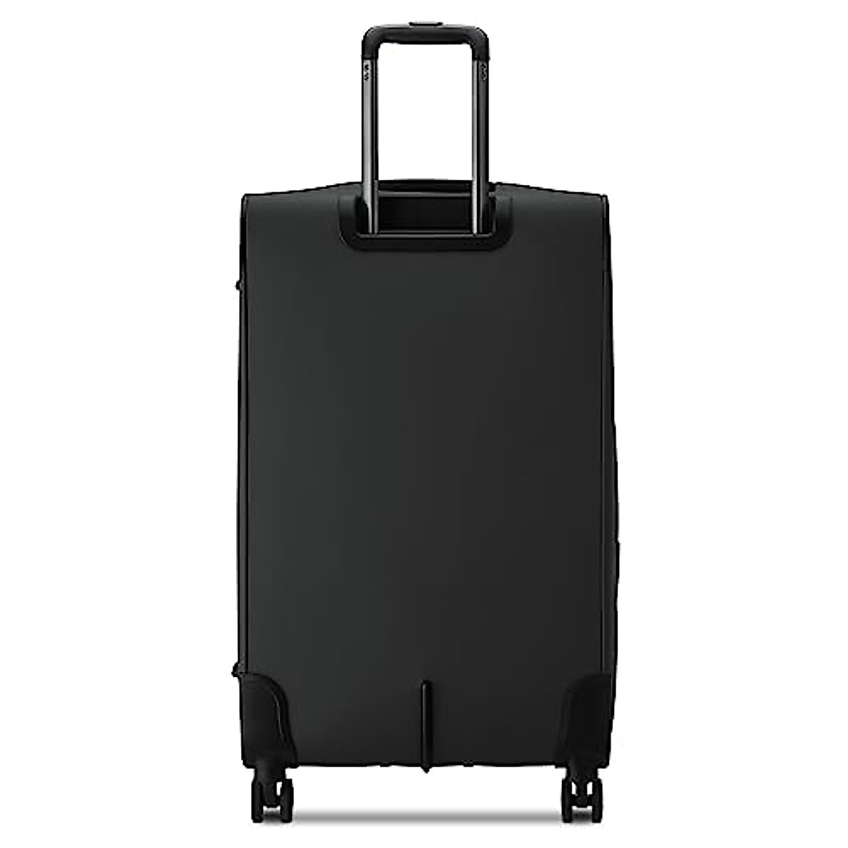 DELSEY Paris Sky Lite Softside Expandable Luggage with Spinner Wheels, Black, Checked-Large 28 Inch