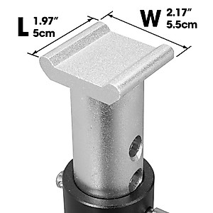 Torin 3 Ton (6,000 LBs) Capacity Aluminum Jack Stands, 2 Pack, Black/Silver, AT43004B