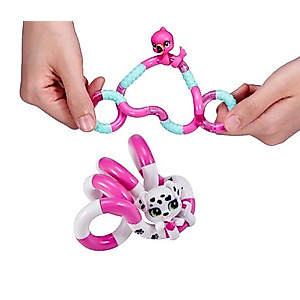 Tangle Jr. Pets 6-Pack Collection Kitty, Bunny, Puppy, Flamingo, Sloth, and Unicorn - Tangle Fidget Pets Fidget Toys - Fidget Toy Gift - Fidgets for School - Cute fidgets for Girls
