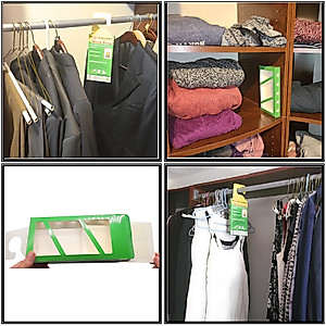 MothPrevention Replacements - Moth Trap Hanger Box Refill – 6 Pheromone Enhanced Replacement Pack - Clothes Moth Traps Fit Inside Moth Prevention and Other Moth Hanging Boxes - Affordable Option