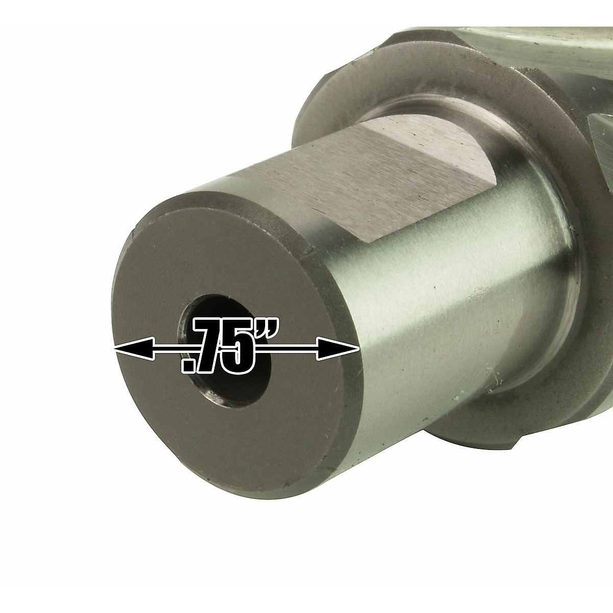 Steel Dragon Tools 1-1/8" x 2" High Speed Steel Annular Cutter with 3/4" Weldon Shank