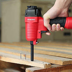 WORKPRO Pneumatic Nail Remover, Professional Heavy Duty Punch Nailer/Nail Puller/Nail Remover for Wood Workpieces, 60-100 PSI Denailer Removes 9-16 Gauge Nails