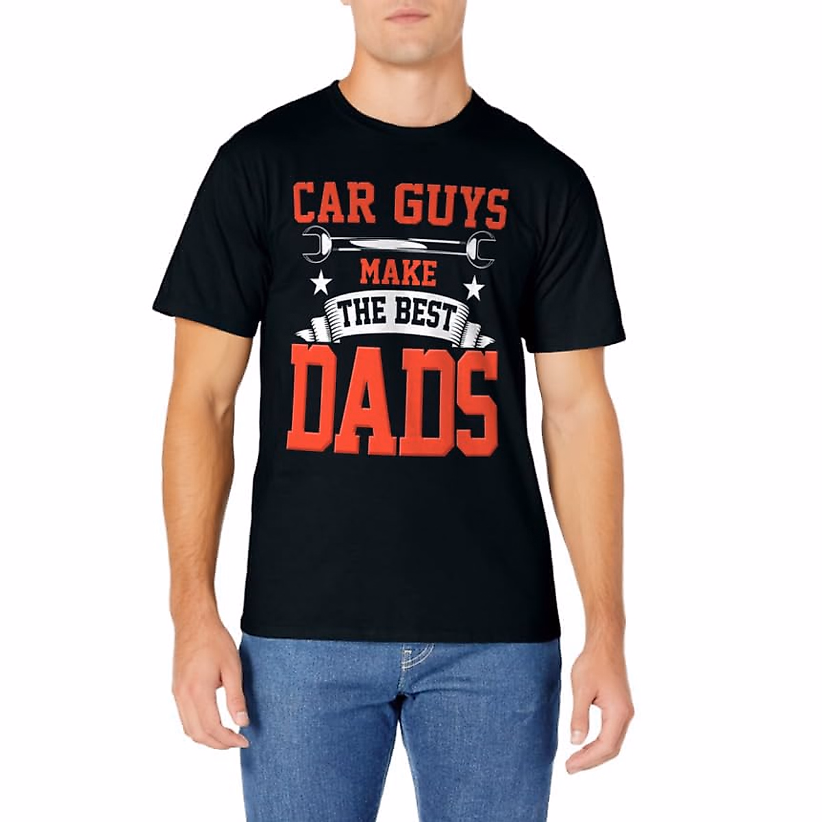 Car Guys Make The Best Dads Gift Funny Garage Mechanic Dad T-Shirt