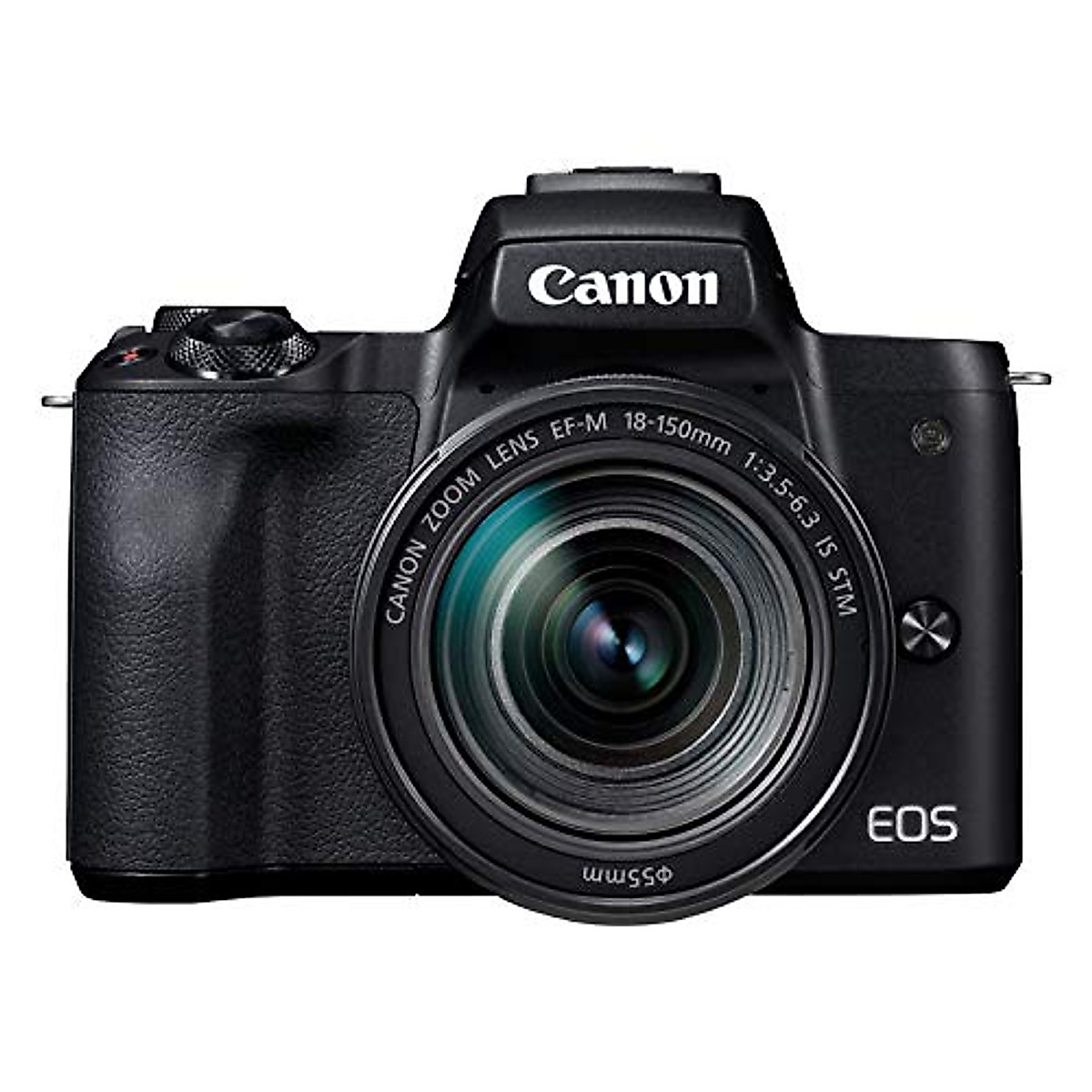 Canon EOS M50 Mirrorless Digital Camera (International Model) (w/ 18-150 STM Lens, Black)