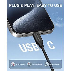 ScopeAround Otoscope Ear Camera, Ear Wax Removal Tool 1080p FHD Video Otoscope, 3.9mm Ear Wax Removal Camera with 6 LED Lights Visual Ear Scope, Compatible with iPhone15 & Android