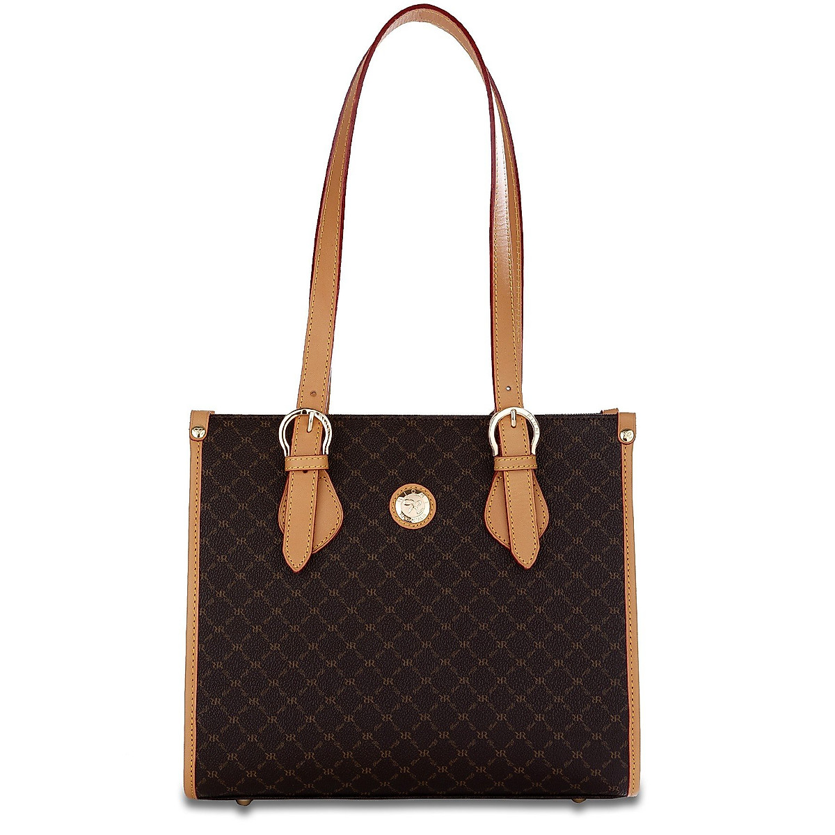 Rioni Signature (Brown) - Shoulder Tote St-20010