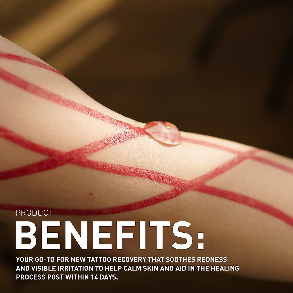 Mad Rabbit Tattoo Aftercare Soothing Gel & Moisturizer As Seen on Shark Tank - Premium Tattoo Supplies for New Tattoo Care, Anti-Itch - Tattoo Care Gel Made with Clean Ingredients