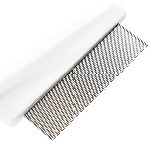 Dxlam Flea Comb for Dogs and Cats, Pet Lice Comb Fine Tooth Grooming Tool for Removing Tear Stains, Fleas, Dandruff, Lice