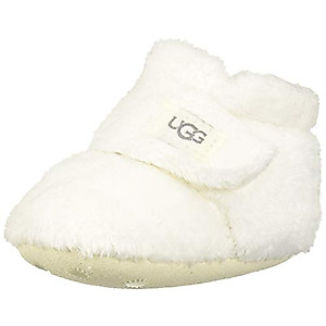UGG baby girls Bixbee Ankle Boot, Vanilla, 4-5 Infant US