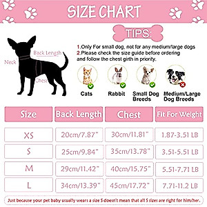 Dog Sweater Dress for Small Dogs Girl Fall Winter Fleece Warm Puppy Dresses Clothes Outfit Apparel Cute Sequins Bowknot Pet Skirt for Cats Holiday Doggie Wedding Dress Coats (X-Small, Blue)