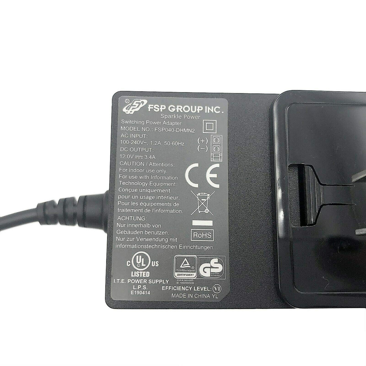 Tekswamp FSP FSP040-DHMN2 Switching Power Adapter 12V 3.4A 40.8W