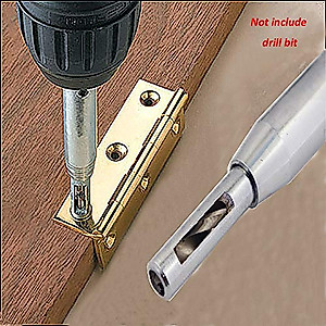 Eyech 4Pcs HSS Door Window Cabinet Self Centering Hinge Drill Bits Set Center Hinge Drill Bit Mill Tool for Opening Hole-5/64 Inch 7/64 Inch 9/64 Inch 11/64 Inch
