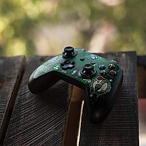 Skinit Decal Gaming Skin compatible with Xbox One Elite Controller - Officially Licensed NBA Boston Celtics Historic Blast Design