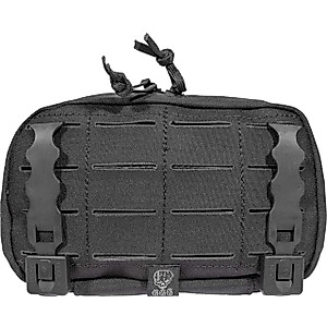 Grey Ghost Gear E&E Horizontal Pouch Laminate - Black