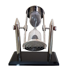 Vintage Handmade Articles Antique Sand Timer Retro Table Marine Nickel Hourglass Nautical Decorative Gift Item