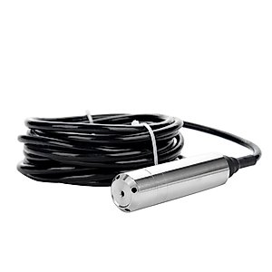 Liquid Level Sensor,DC24V 4 20mA Throw in Type Water Level Sensors, Anti Bending 0 5m Range Depth Input Liquid Level Transmitter,6m/19.7ft Input Liquid Level Transmitter