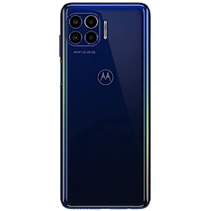 Motorola One 5G Android Unlocked 4GB RAM 128GB 48MP Camera Quad Rear Camera Blue XT2075-2 (Renewed)
