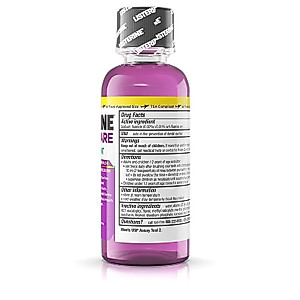 Listerine Total Care Fresh Mint Antiseptic Mouthwash, Travel Size 3.2 Ounces (95ml) - Pack of 2