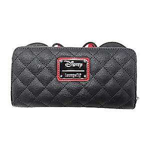 Loungefly x Minnie Bow Wallet WDWA0564, Black, Standard