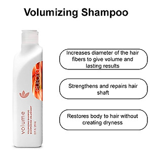 Eufora Volume Volumizing Shampoo & Daily Balance Conditoner 8.45 Oz Each with Beautify Comb