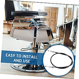 TIDTALEO Chassis Cable Rubber Base Cable Recliner Handle Replacement Recliner Release Handle Recliner Cable Hydraulic Replacement Cable Salon Chair Aluminum Alloy Shampoo Bed Chair Line