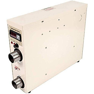 AYCHLG 45000 Btu/Hr Upgrade Portable SPA Water Bath Heater Thermostat Electric Pool Water Heater for Above Ground Inground Pool Hot Tub, Swimming Pool Thermostat Heater Pump