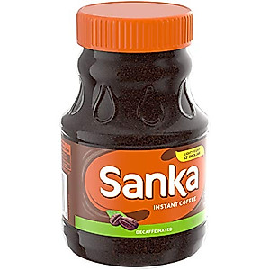 Sanka Decaf Instant Coffee (8 oz Jars, Pack of 4)