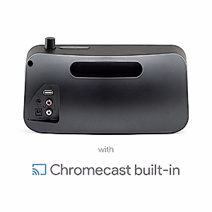 Grace Digital Mondo Elite Smart Internet Radio, Bluetooth, Wi-Fi, 7-Day Alarm – Microphone-Free (Black)