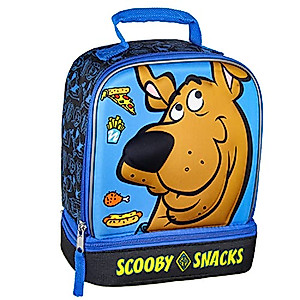Scooby-Doo Scooby Snacks Dual Compartment Insulated Lunch Tote Bag