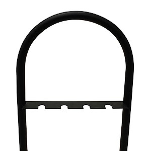 JVL 11-324 Lambeth Contemporary Fireside Companion Arch Tool Set, Steel, Black, 23 x 14 x 66 cm, 4 Pieces …