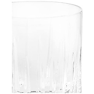Reed And Barton Soho 4Pc Whiskey Glass Set, 3.65 LB, Clear