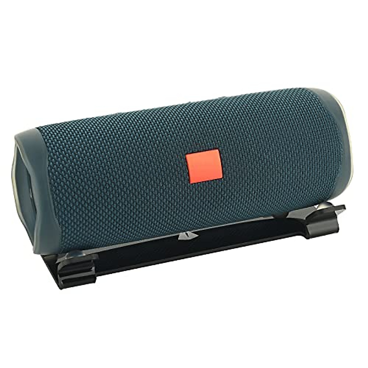 Desktop Stand for JBL Flip 4/FLip 5/Flip 6, TXEsign Acrylic Bluetooth Speaker Stand Holder Desk Display Stand Table Stand Holder for Cylindrical Speakers(Black)