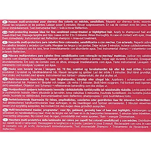 KERASTASE, Reflection Masque Chromatique MultiProtecting Masque sensitized ColourTreated or Highlighted Hair Fine Hair 200mloz Ounce E2270000, 6.8 Fl Oz