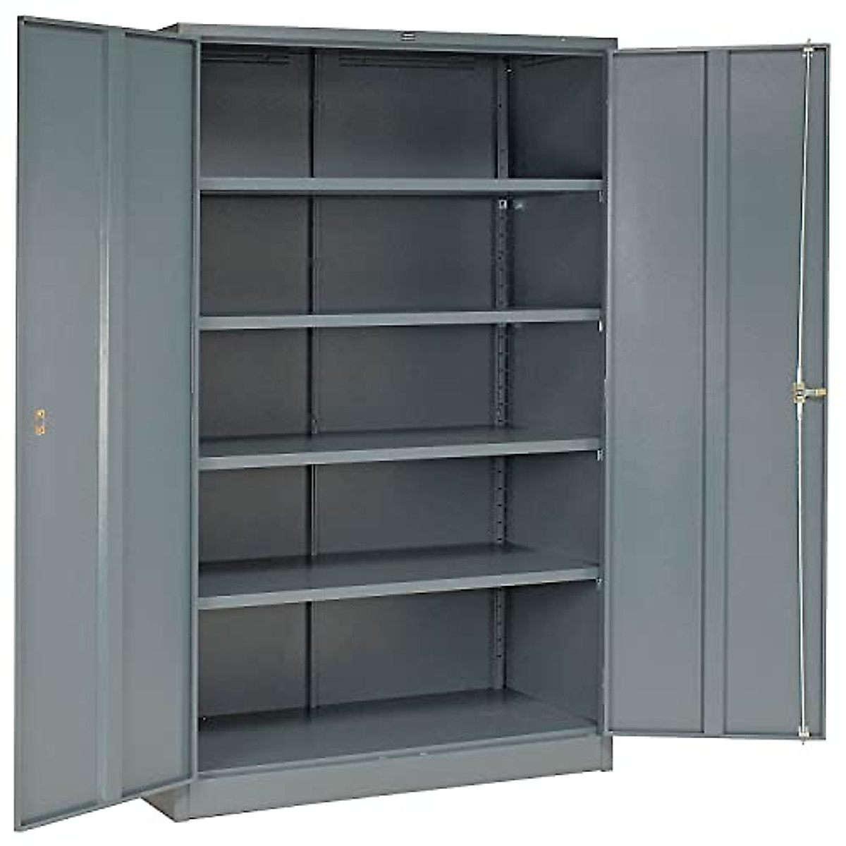 Global Industrial Assembled Storage Cabinet, 48x24x78, Gray