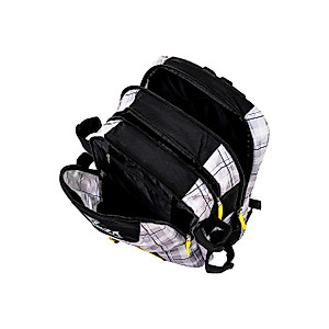 Thorza Lacrosse Backpack with Stick Holder and Multi Pocket Equipment Storage for Gloves, Cleats, Pads, and Goalie Gear - Large Capacity, Game, Travel and Practice Use